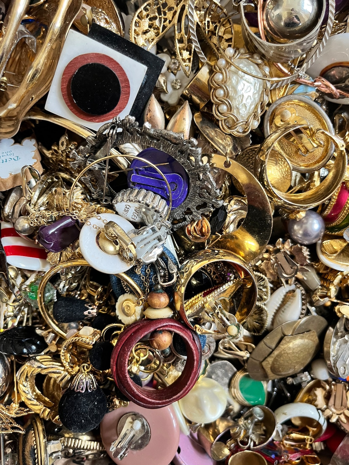 Vintage Costume Broken Craft Jewelry Lot 1 Lb - Etsy