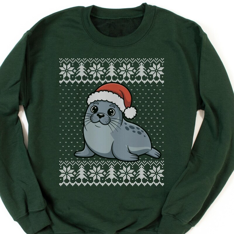Knit Seal Sweater - Etsy