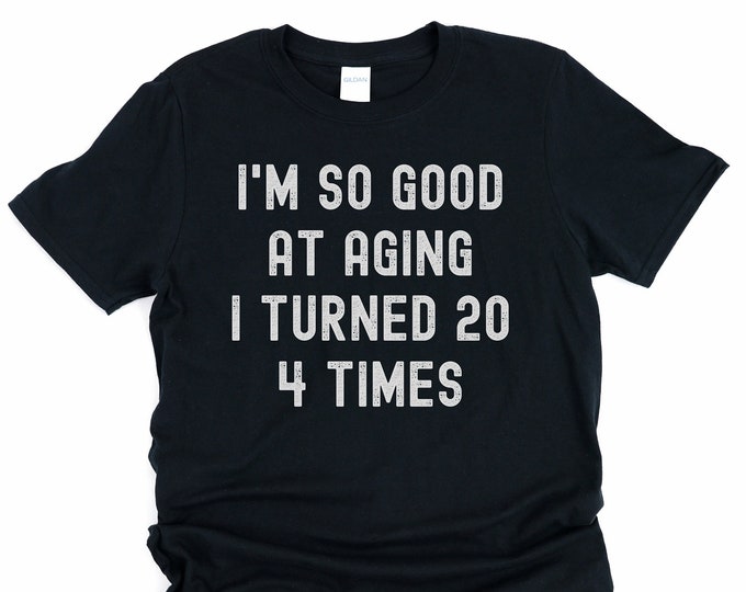 70th Birthday Gift for Men, 70th Birthday Shirt, I Am Not 70, I Am 18 ...