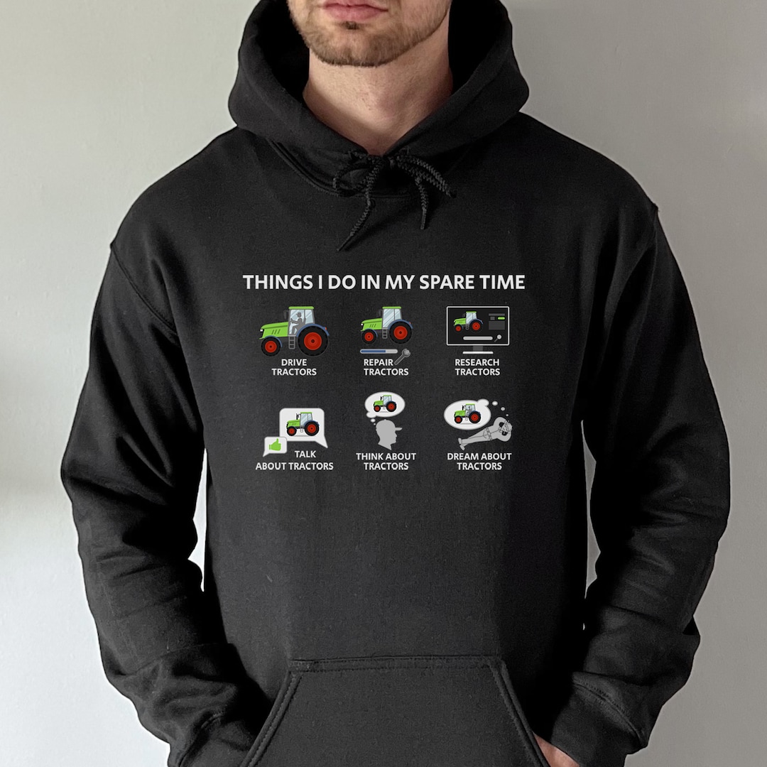 Funny Farmer Hoodie, Tractor Hoodie, Farming Hoodies, Farmer Gifts ...