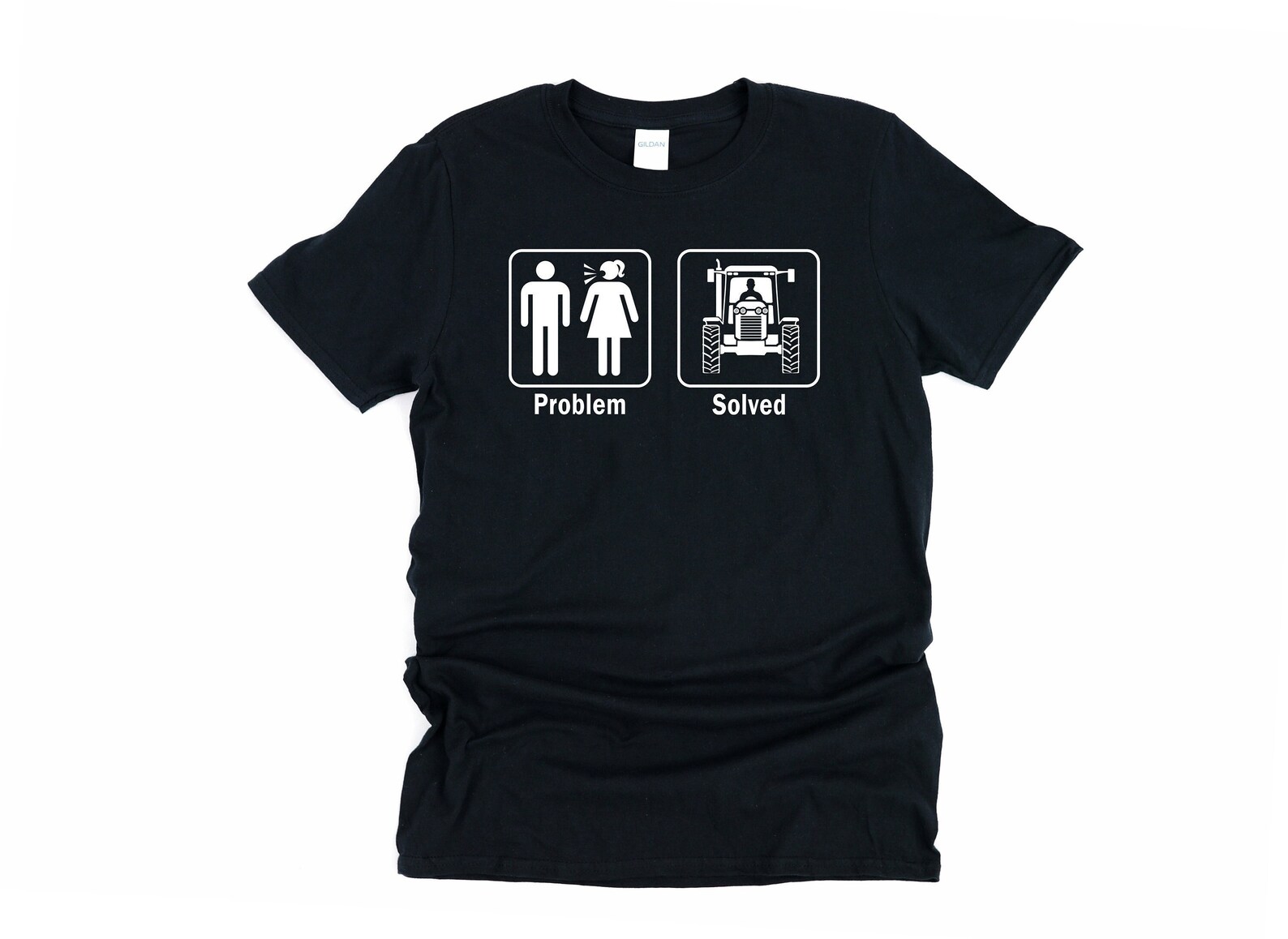 Problem Solved Personalized Tractor Gift Farm Gifts Farmer - Etsy