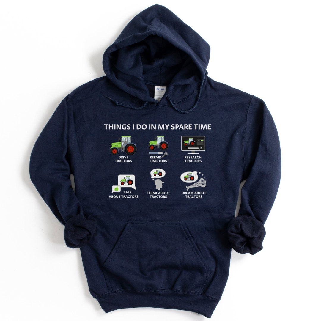 Funny Farmer Hoodie, Tractor Hoodie, Farming Hoodies, Farmer Gifts ...