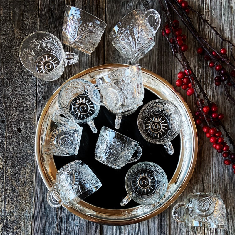 Vintage Punch Cups - Etsy