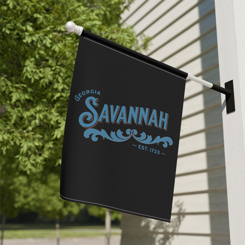 Savannah Garden & House Banner, Savannah Georgia Flag, Yard Decor ...