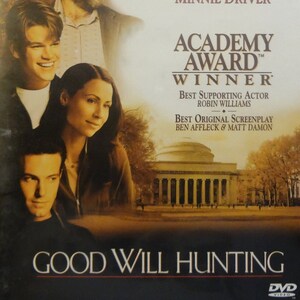 Good Will Hunting (DVD, 1997) - Etsy