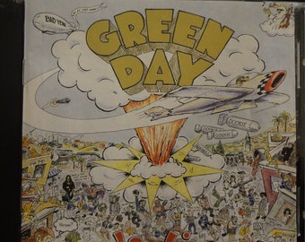 Billie Joe Mike & Tre Cool Signed Autographed GREEN DAY Greatest Hits ...