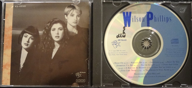 Wilson Phillips – Wilson Phillips (CD) - Etsy
