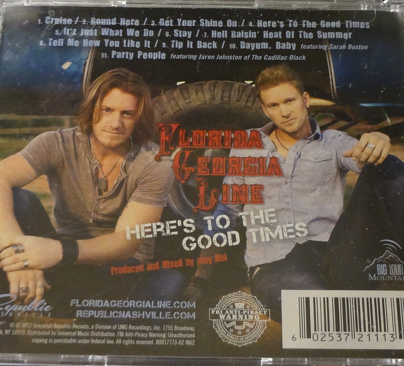 Florida Georgia Line Here's to the Good Times CD - Etsy