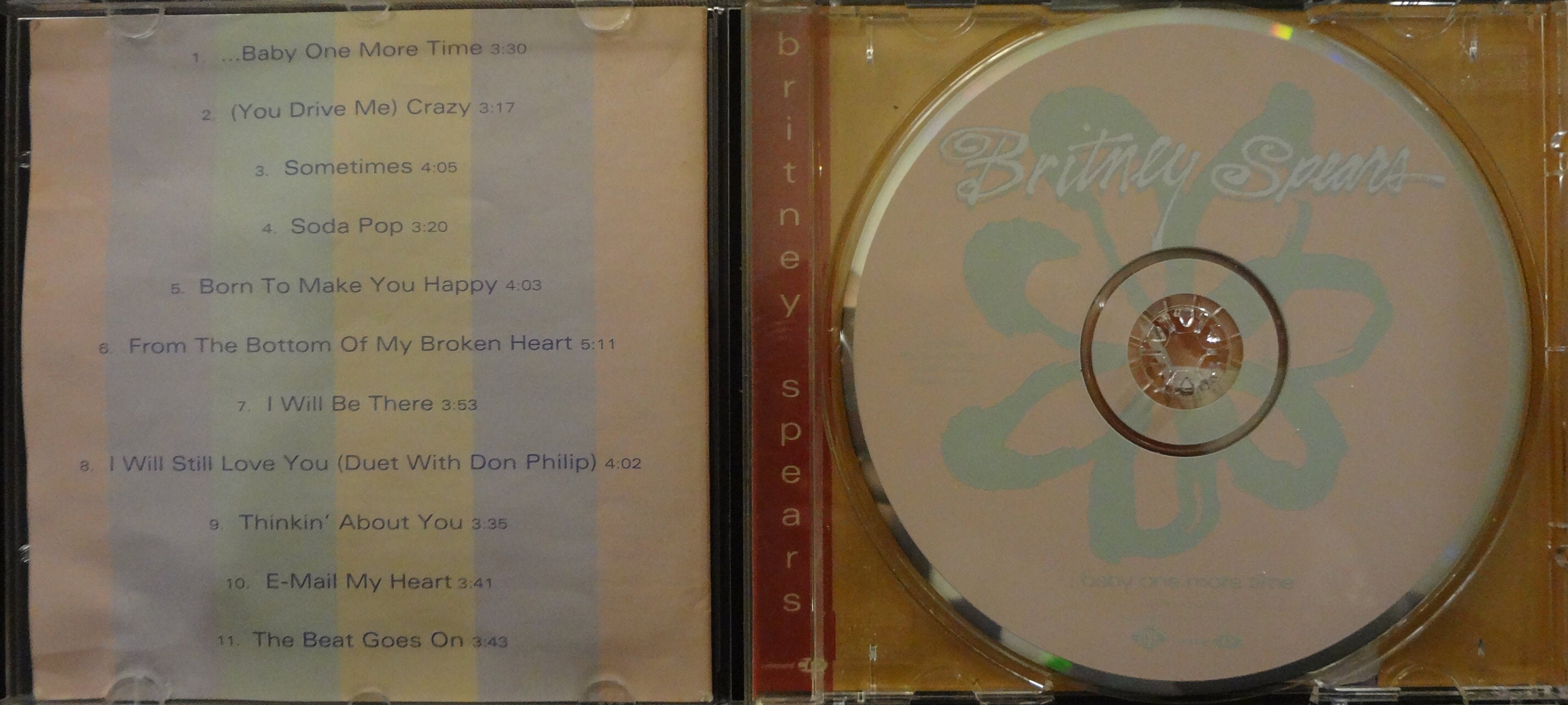 Britney Spears ...baby One More Time CD - Etsy