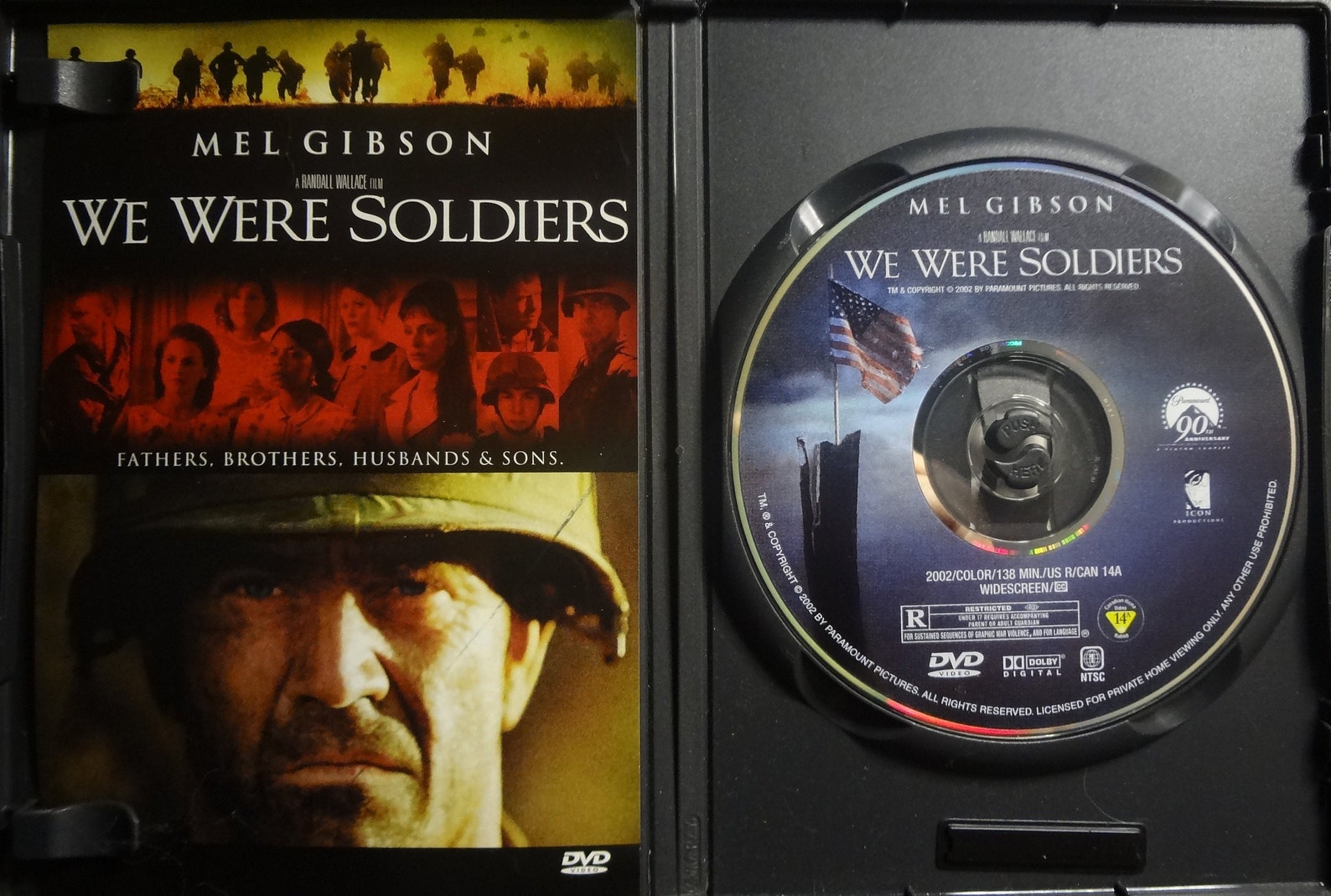 We Were Soldiers (DVD, 2002, Widescreen) - Etsy