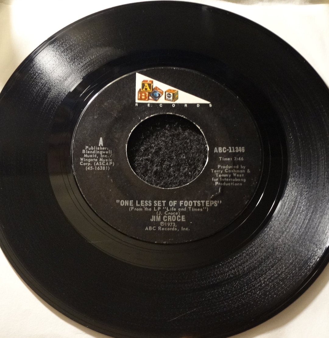 Jim Croce – One Less Set of Footsteps / It Doesn't Have to Be That Way ...