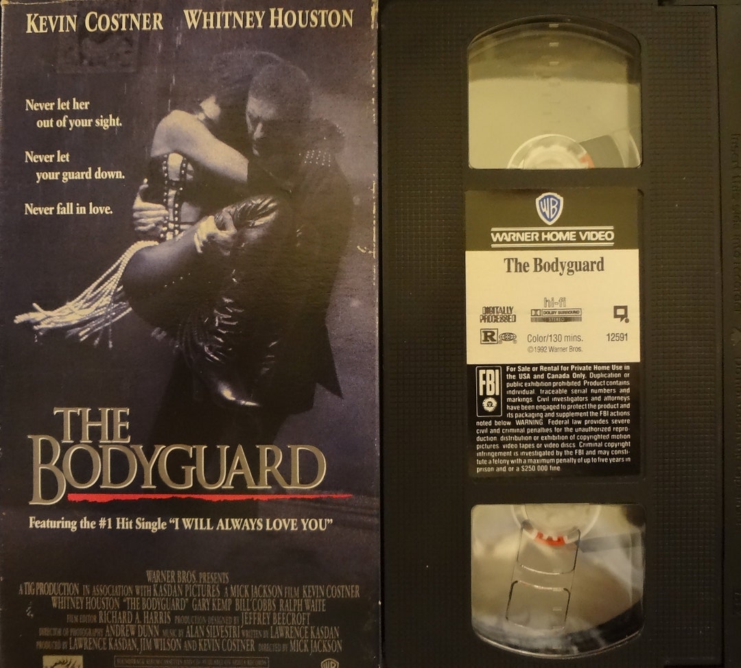 The Bodyguard (VHS, 1993) - Etsy