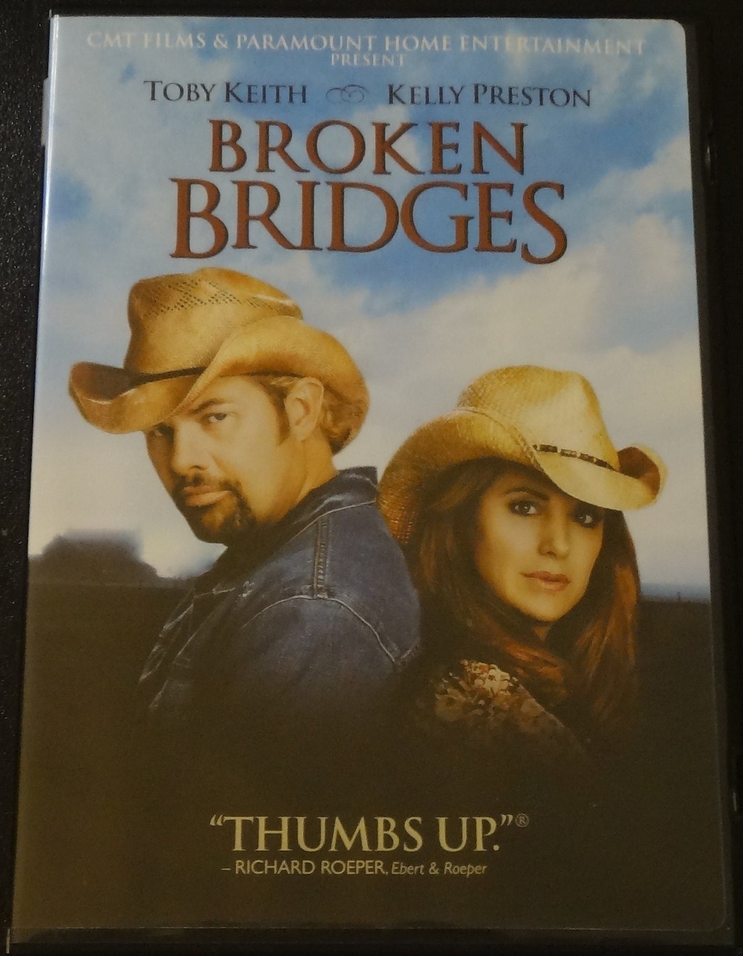 Broken Bridges (DVD) Toby Keith Kelly Preston - Etsy