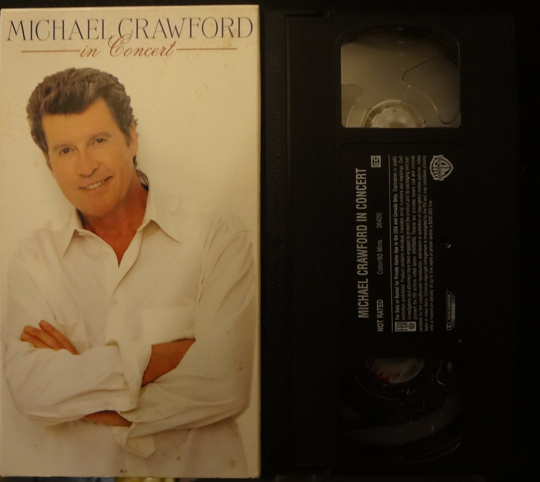 Michael Crawford: in Concert (VHS, 1998) - Etsy