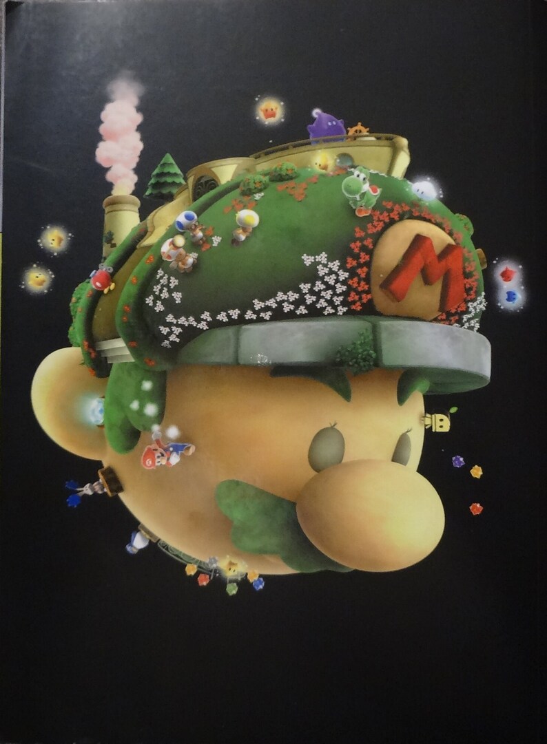 Nintendo Super Mario Galaxy 2 Premiere Edition Prima Guide W/ Mini ...