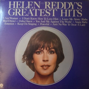 Helen Reddy – Helen Reddy's Greatest Hits - Etsy