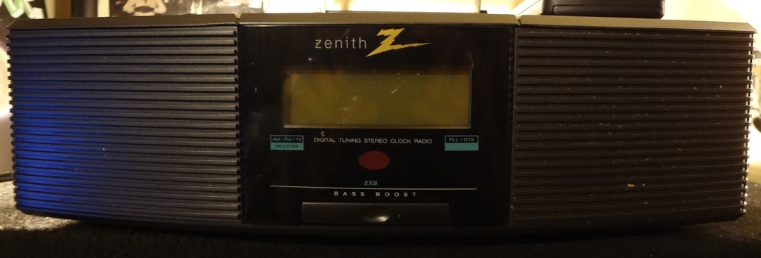 Zenith Model Z213B AM/FM Stereo/weather Clock Radio W/ Remote - Etsy