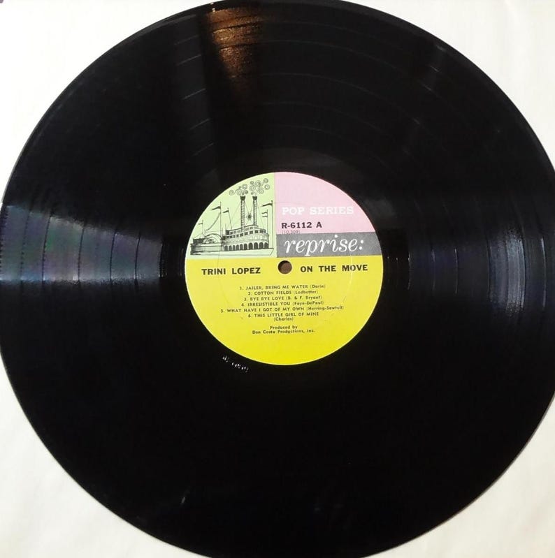 Trini Lopez – on the Move - Etsy