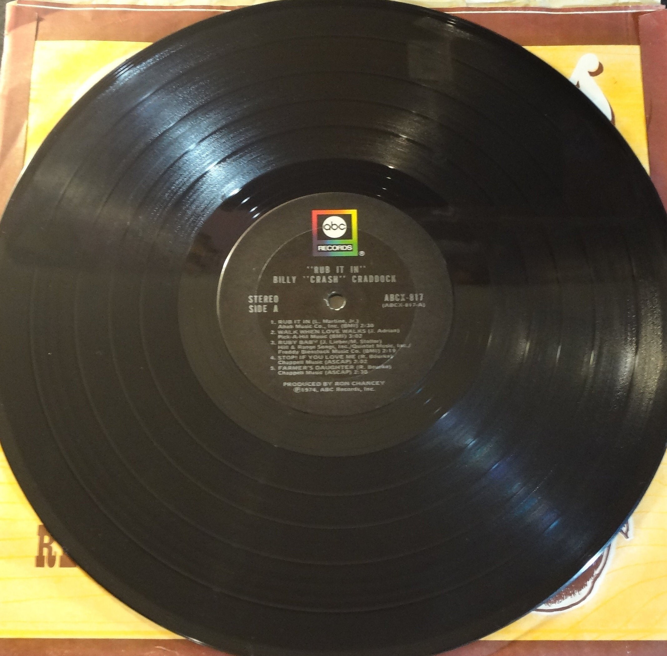 Billy crash Craddock Rub It In - Etsy Denmark