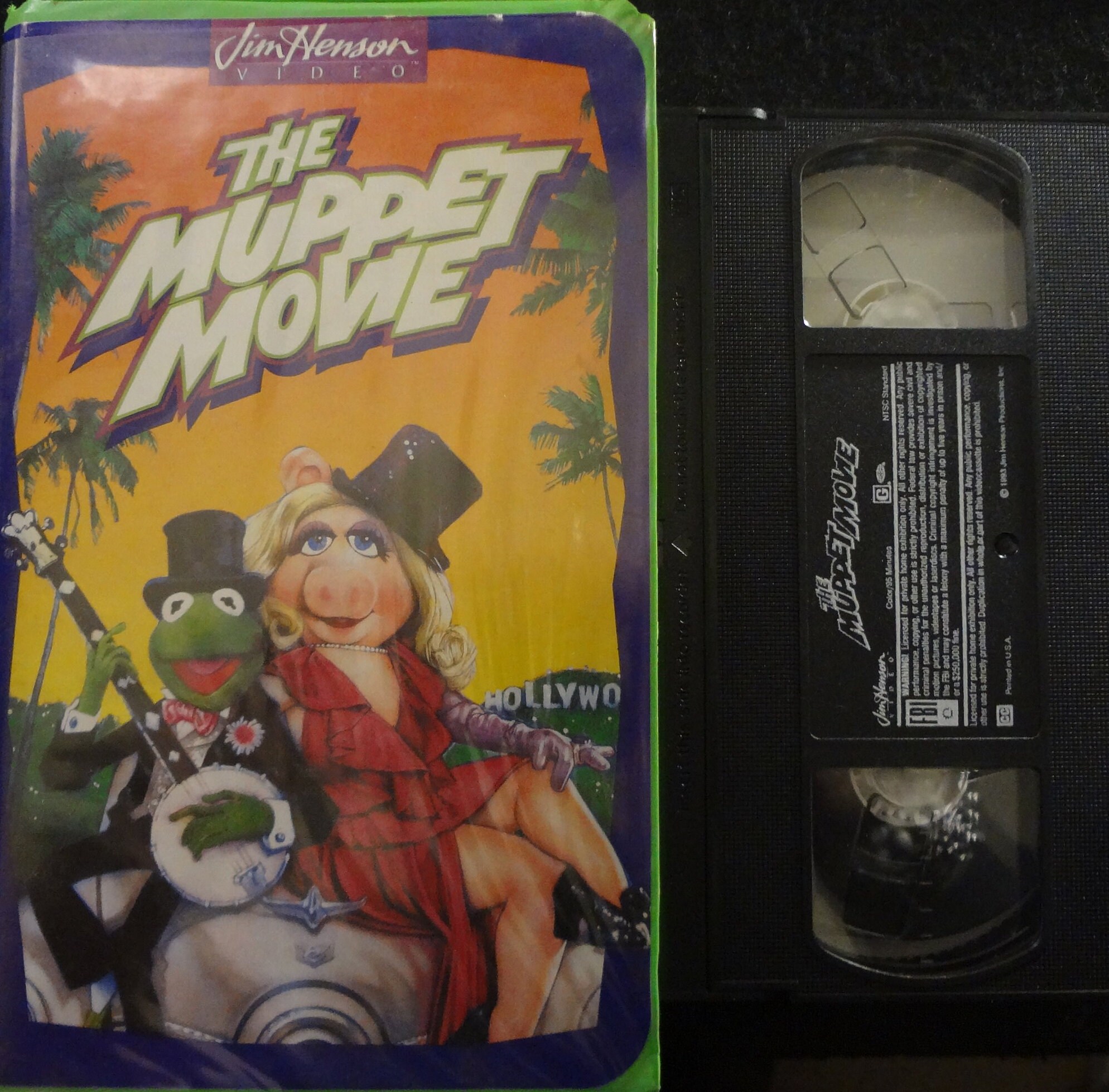 The Muppet Movie VHS, 1993 - Etsy