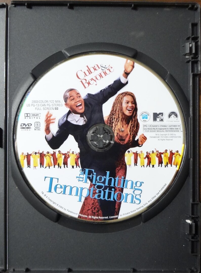 The Fighting Temptations (DVD, 2004) - Etsy