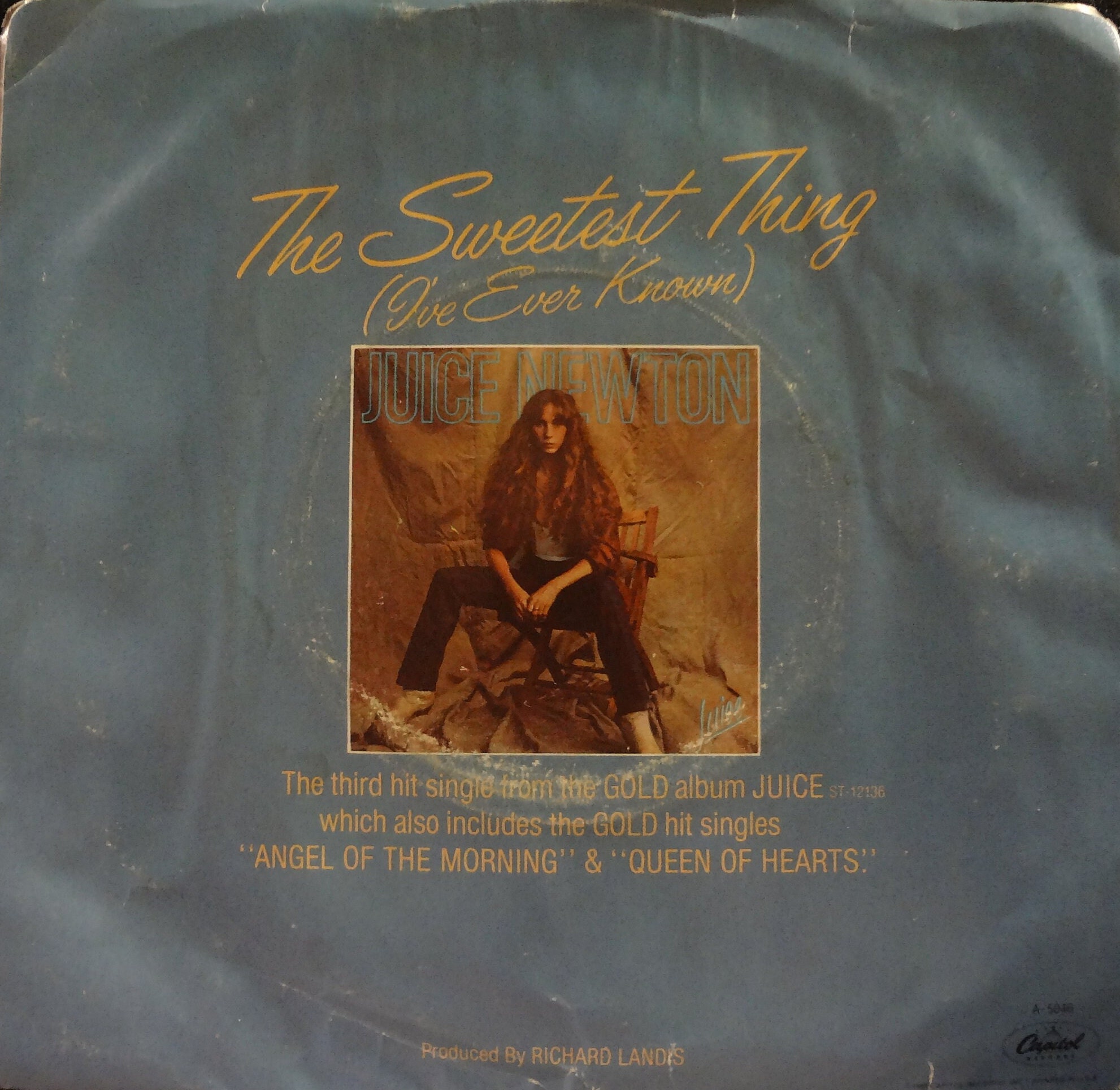 Juice Newton – the Sweetest Thing (i've Ever Known) / Ride 'em Cowboy ...