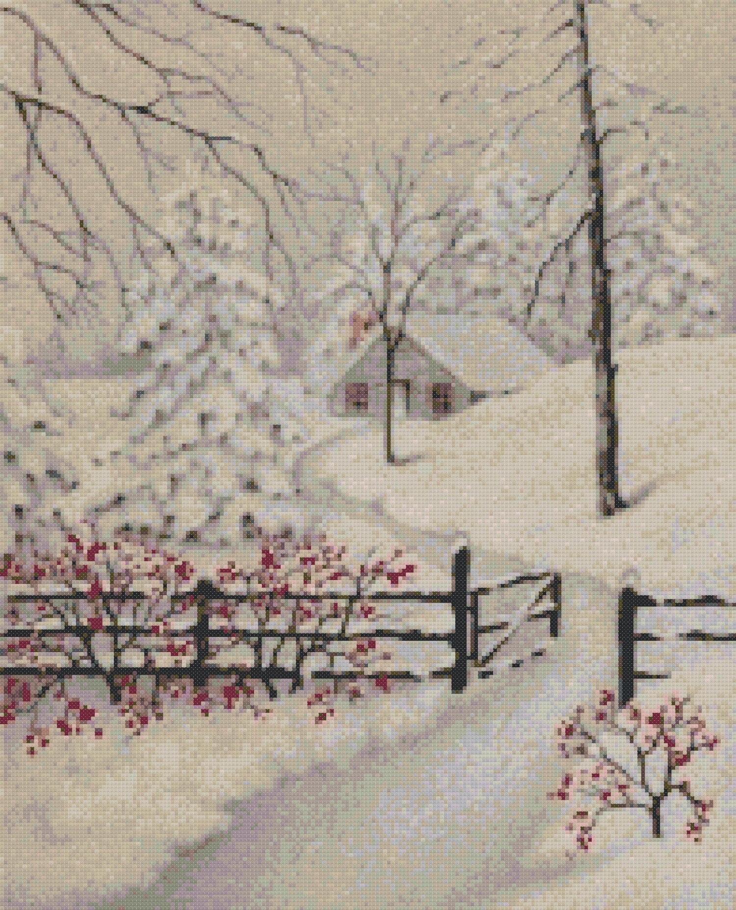 Landscape Cross Stitch Pattern PDF Instant Download - Etsy