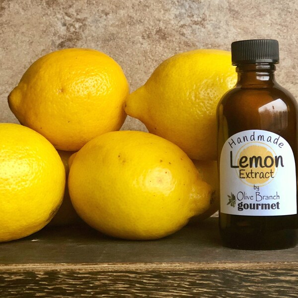 Lemon Extract - Etsy