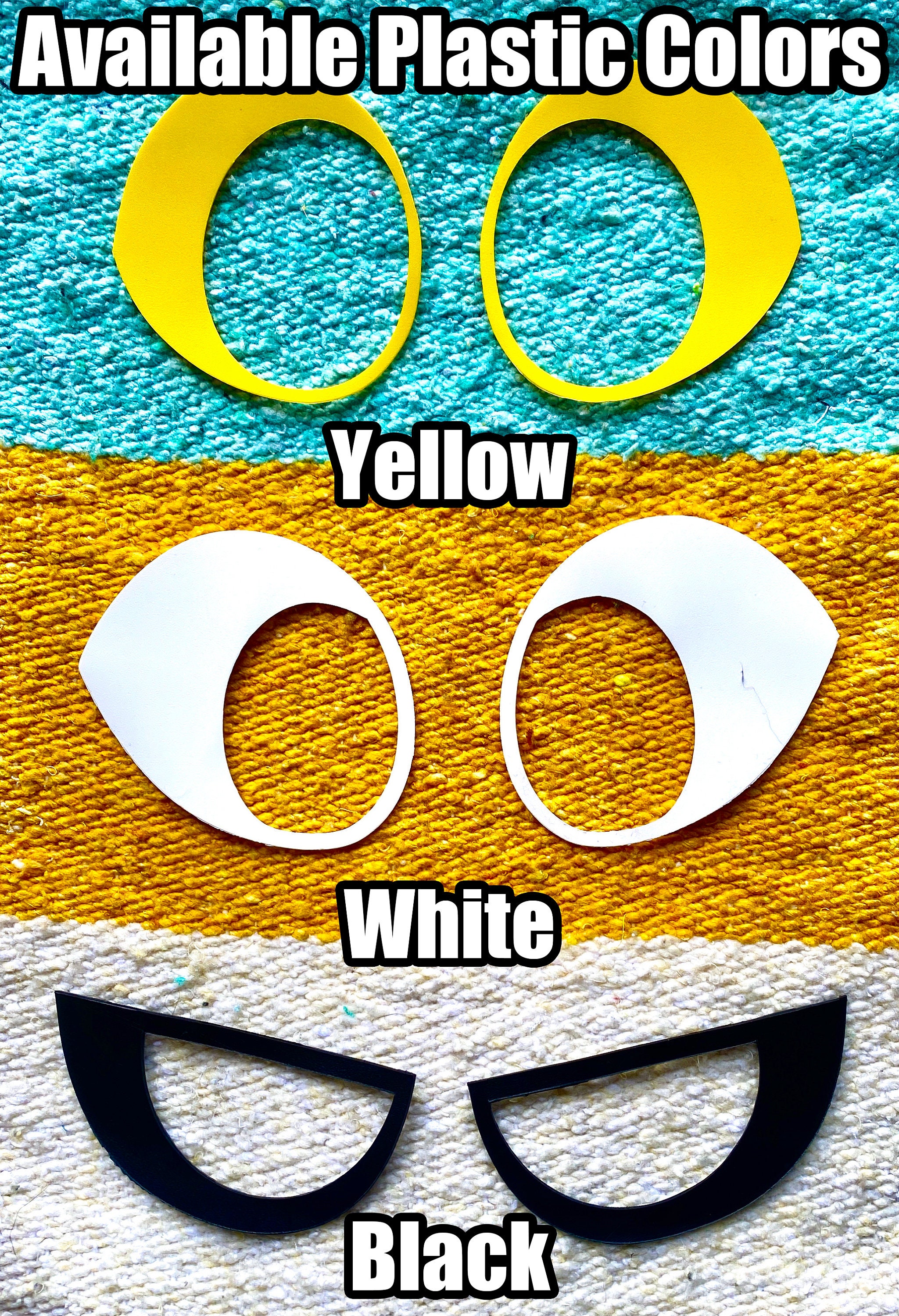 Waterproof Toony Fursuit Eye Kit Round Style - Etsy