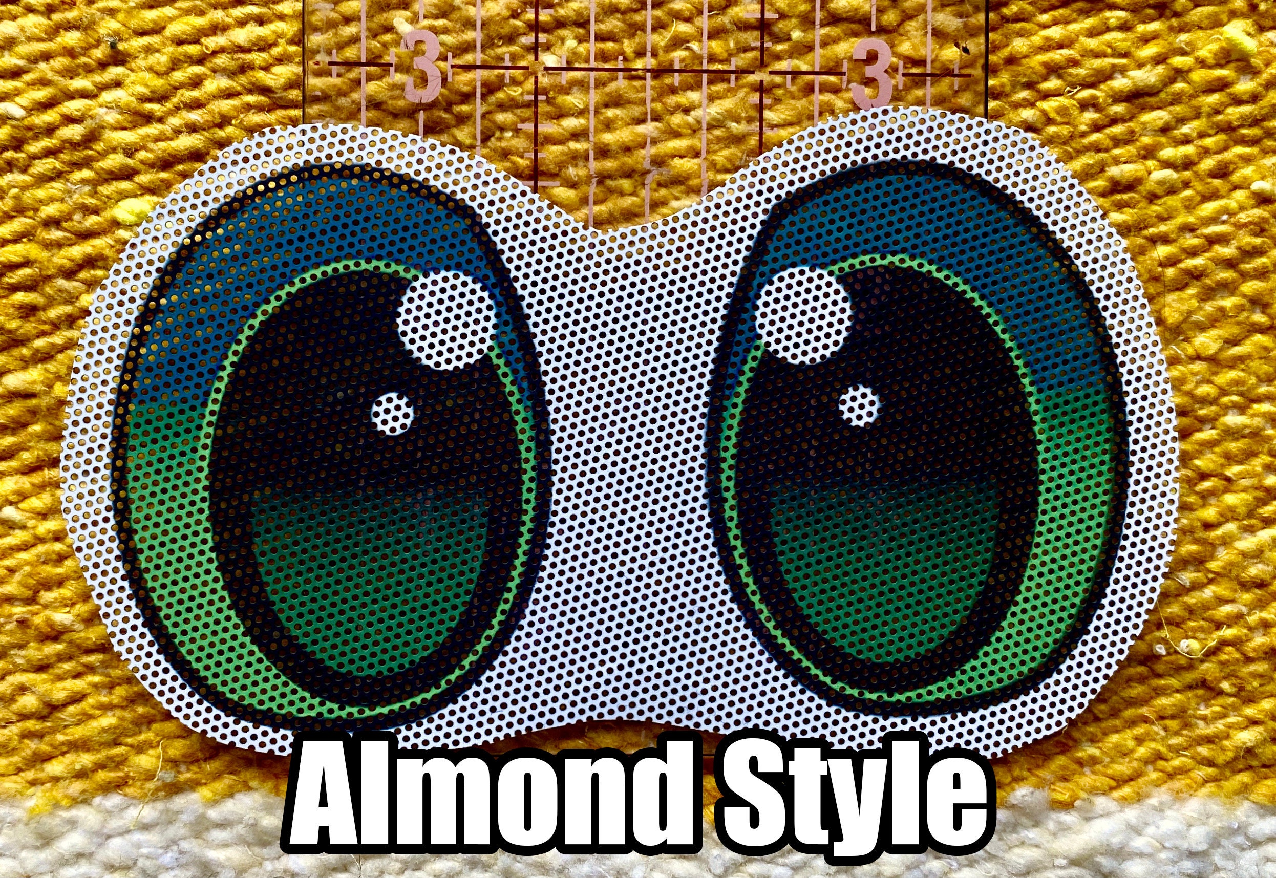 Waterproof Printed Fursuit Eye Mesh - Etsy