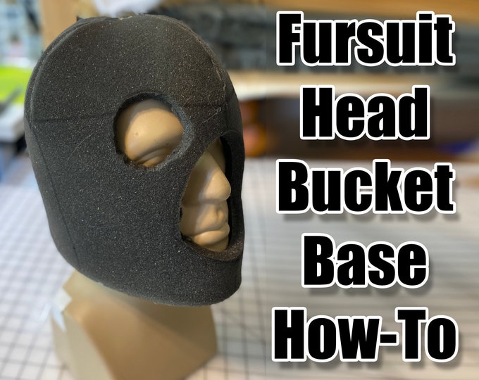 Bucket Style Foam Fursuit Head Base and Liner Pattern - Etsy