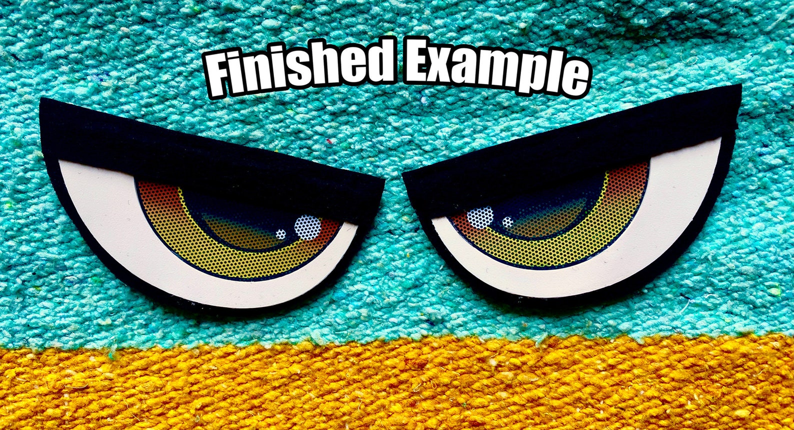 Pre Cut Fursuit Toony Eye Plastic - Etsy