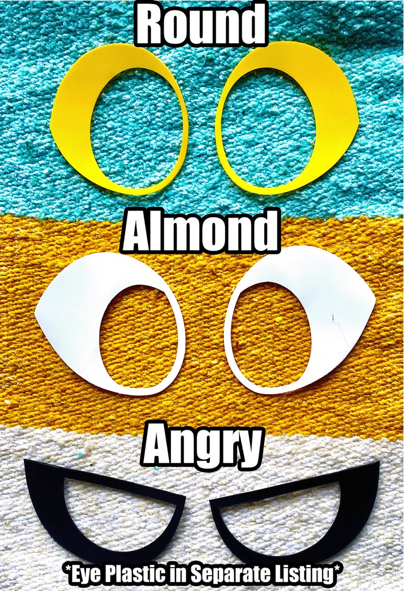 Waterproof Printed Fursuit Eye Mesh - Etsy