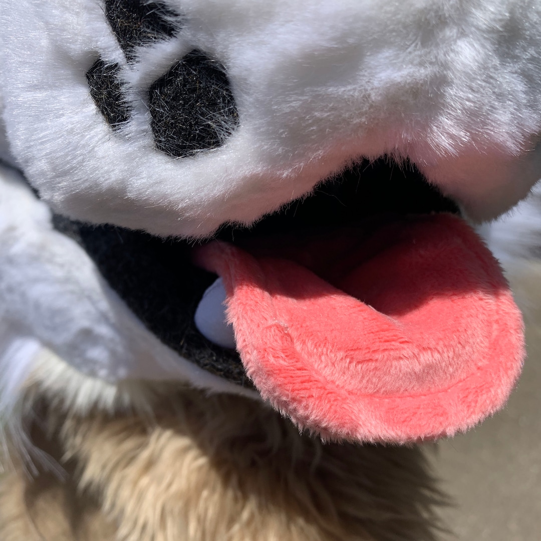 5 Inch Handmade Hook-and-loop Fursuit Tongue - Etsy