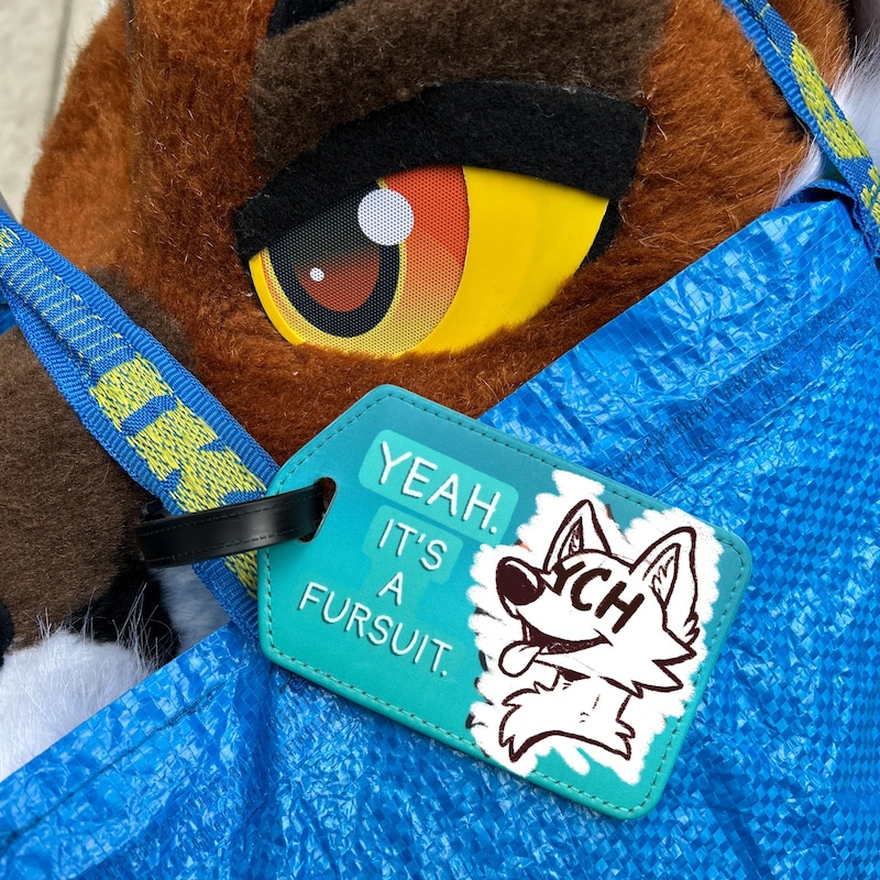 Fursuit Custom Collar Tag - Etsy