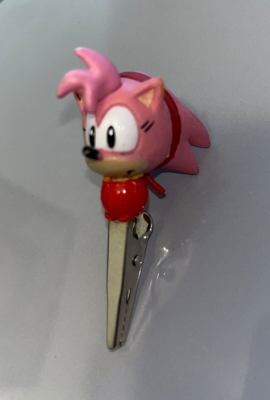 Amy Rose Clip - Sonic the Hedgehog Inspired - Etsy