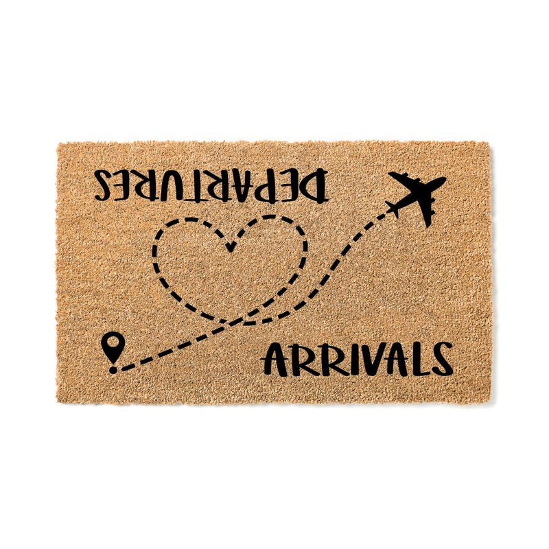 Friends Welcome Mat - Etsy