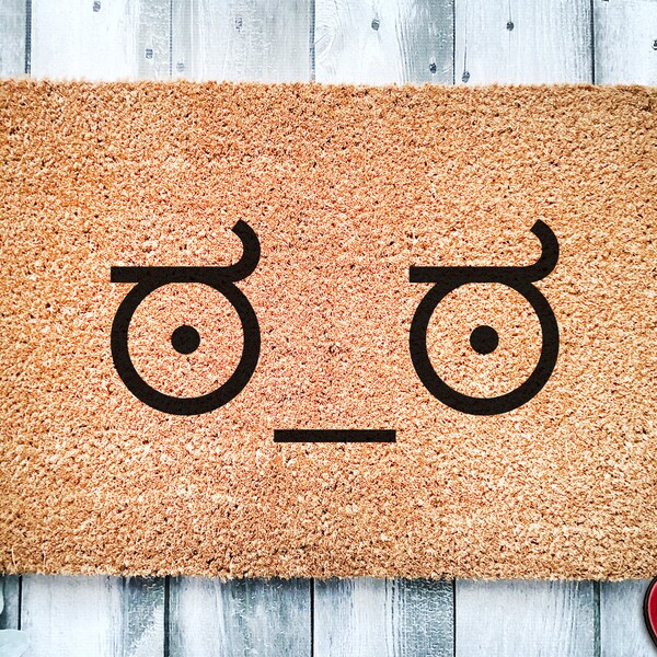 Rude Door Mat - Etsy