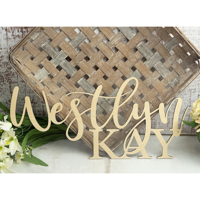 Laser Cut Names - Etsy