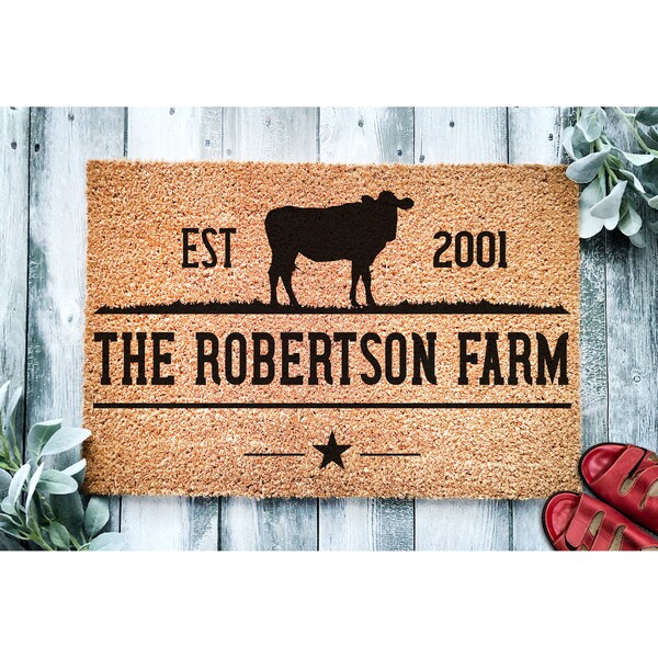 Farmhouse Doormat - Etsy