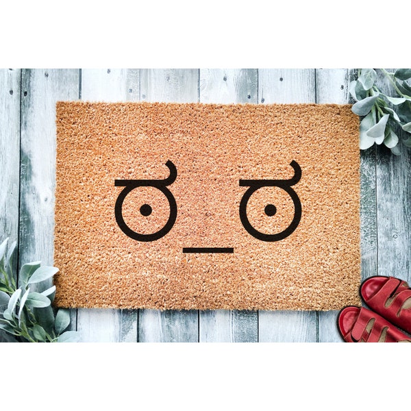 Rude Door Mat - Etsy