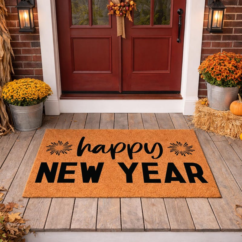 New Year 2026 Door Mat - Etsy