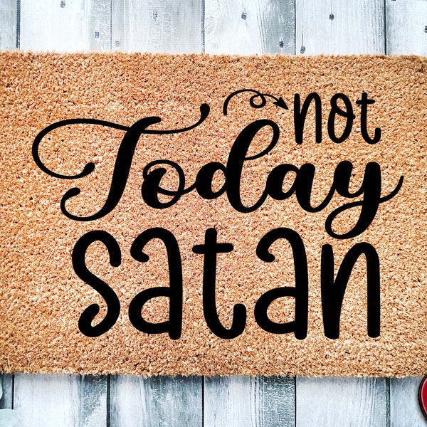 Funny Satan Doormat - Etsy