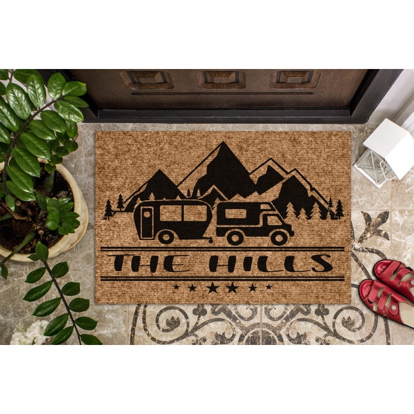 Camper Welcome Mat - Etsy