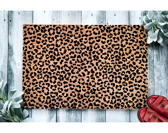 Welcome Door Matcheetah Printdoor Matporch Matmatcheetah ...