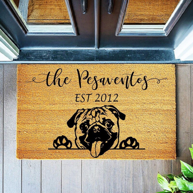 Pug in Rug - Etsy UK