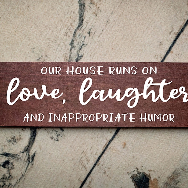Funny House Signs - Etsy