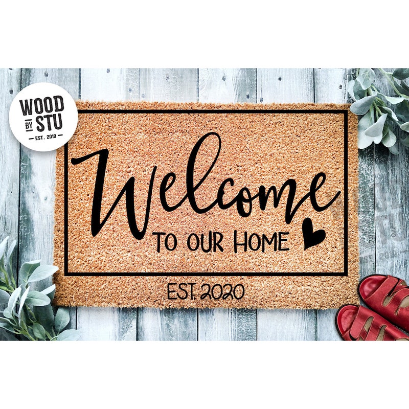 Custom Welcome Mat - Etsy