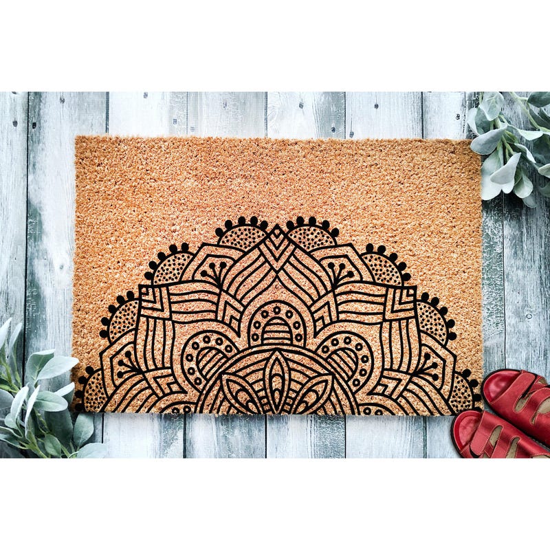Boho Door Mat - Etsy