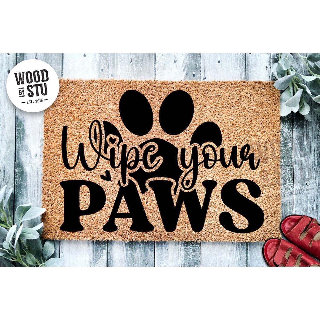 Doormat Wipe Your Paws - Best Gift for Welcome Mat Doormats Doormat ...